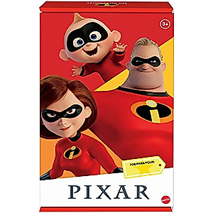 Mattel ​Pixar "The Incredibles" Elastigirl Action Figure with Jack-Jack, Movie Character Toys 6.6-in & 2.2-in Tall, Highly Posable with Authentic Super Suits, Kids Gift for Ages 3 Years Old & Up