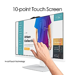 MSI Modern AM242TP AIO Desktop, 23.8" FHD Touchscreen, Intel Core i7-1165G7, 16GB Memory, 512GB SSD, WiFi 6, BT 5.1, FHD Webcam, White, Windows 10 Home (11M-487US)