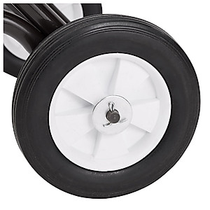 National Public Seating Powder Coated Steel Dolly for 9000 Chair - Dark Brown