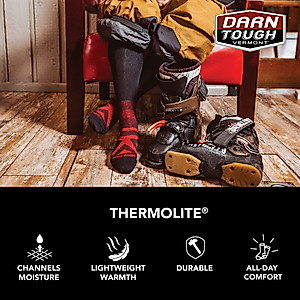 Darn Tough Vermont RFL Thermolite OTC Ultra-Lightweight Black LG (US 10-12)
