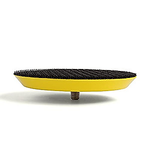 4 Inch Hook and Loop Backing Plates 5/16"-24 Threads for DA Air Random Orbital Car Polisher Sanding Polishing