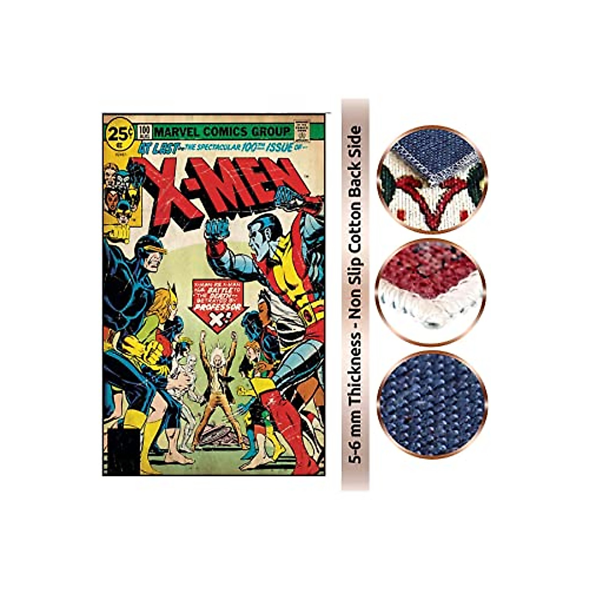 Comic Book Covers Rug, Chenille Rugs for Living Room, Bedroom Rug, Home Decor Rug, Modern Rug, Popular Rug, Kids Room Decor, Birthday Gifts, SD172.1 (31”x55”)=80x140cm