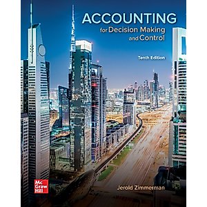 Loose Leaf for Accounting for Decision Making and Control