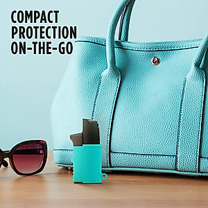 Guard Dog Light em Up - Self-Defense combo w/Red Pepper Spray & Flashlight, Maximum Strength MC 1.44 - Pepper Spray Range up to 16 ft - Made in USA (Teal)