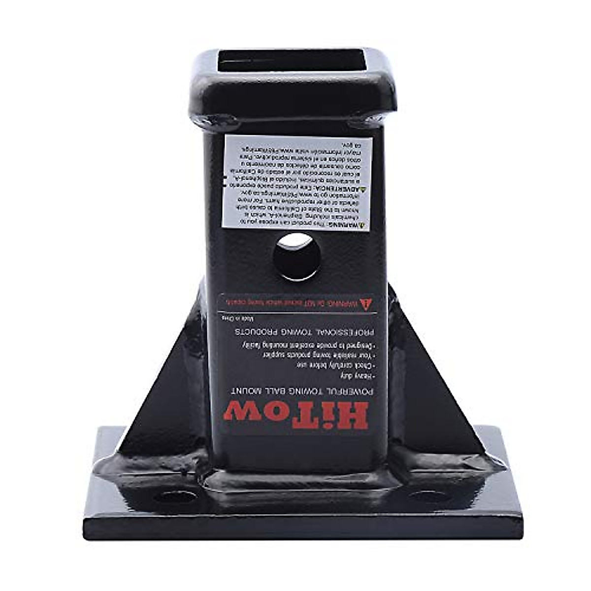 HITOWMFG 2" Bolt-On Receiver Opening Hitch Tube