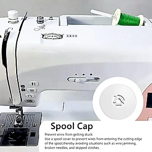Spool Cap Sewing Machine Spool Pin Cap Small Medium Large Replacement Spool Cap, 45 mm, 35 mm and 25 mm-6PCS