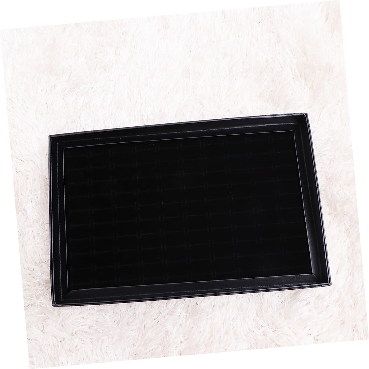 BESTOYARD 2pcs 100 Jewelry Storage Organizer Jewelry Trays for Drawers Jewelery Organizer Ring Tray Earring Display Case Jewelry Organizer Trays for Pallet Storage Box Earrings Display Tray