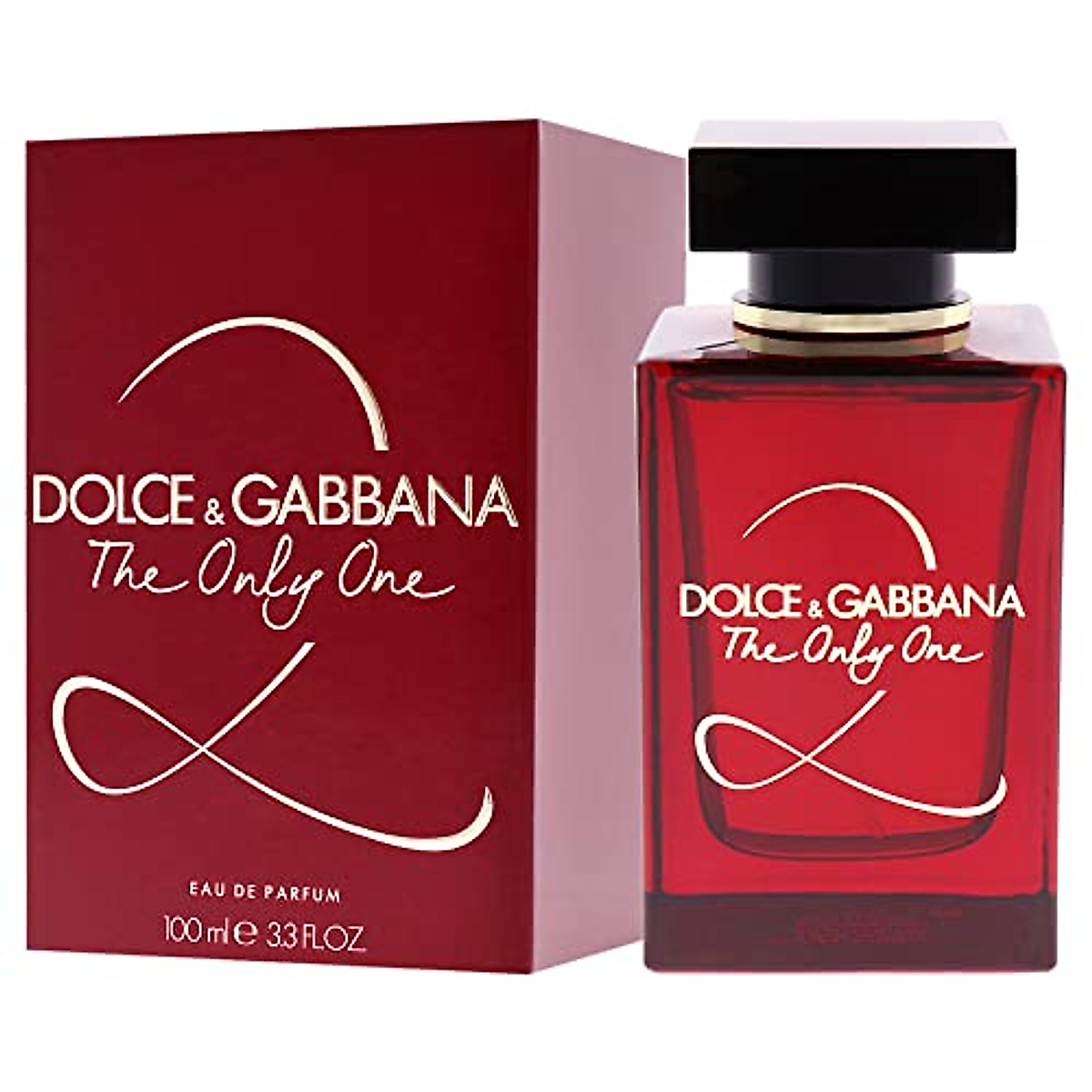 Dolce & Gabbana The Only One 2 For Women Eau De Parfum Spray, red , 3.3 Ounce ( New 2019)