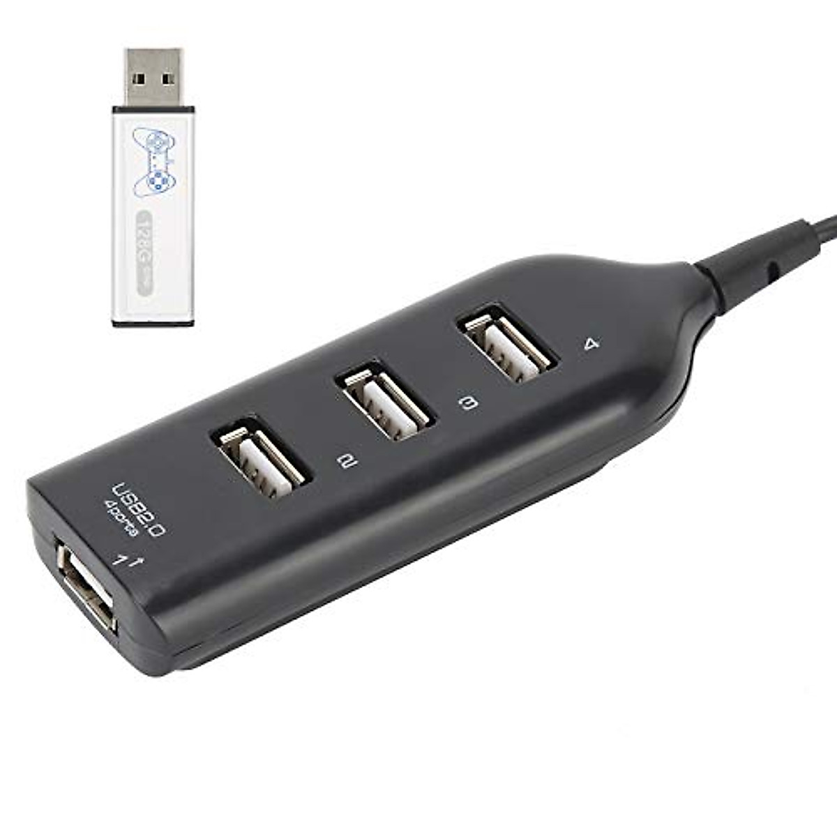 128G Game Enhancer, Wear Resistant Game Enhancer Professional Stable Structure with Hub for Game Console Shop for PS1 Mini Dn