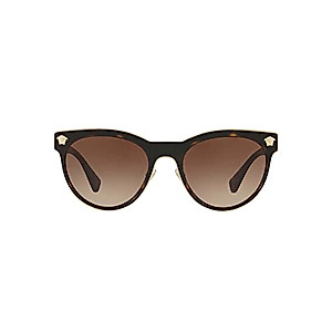 Versace MEDUSA CHARM VE2198 Sunglasses 125213-54 -, Brown Gradient VE2198-125213-54