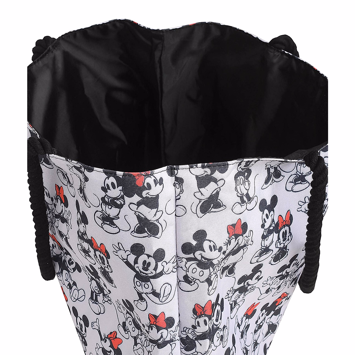 Disney Tote Travel Bag Mickey and Minnie Mouse Print (Mickey and Minnie)