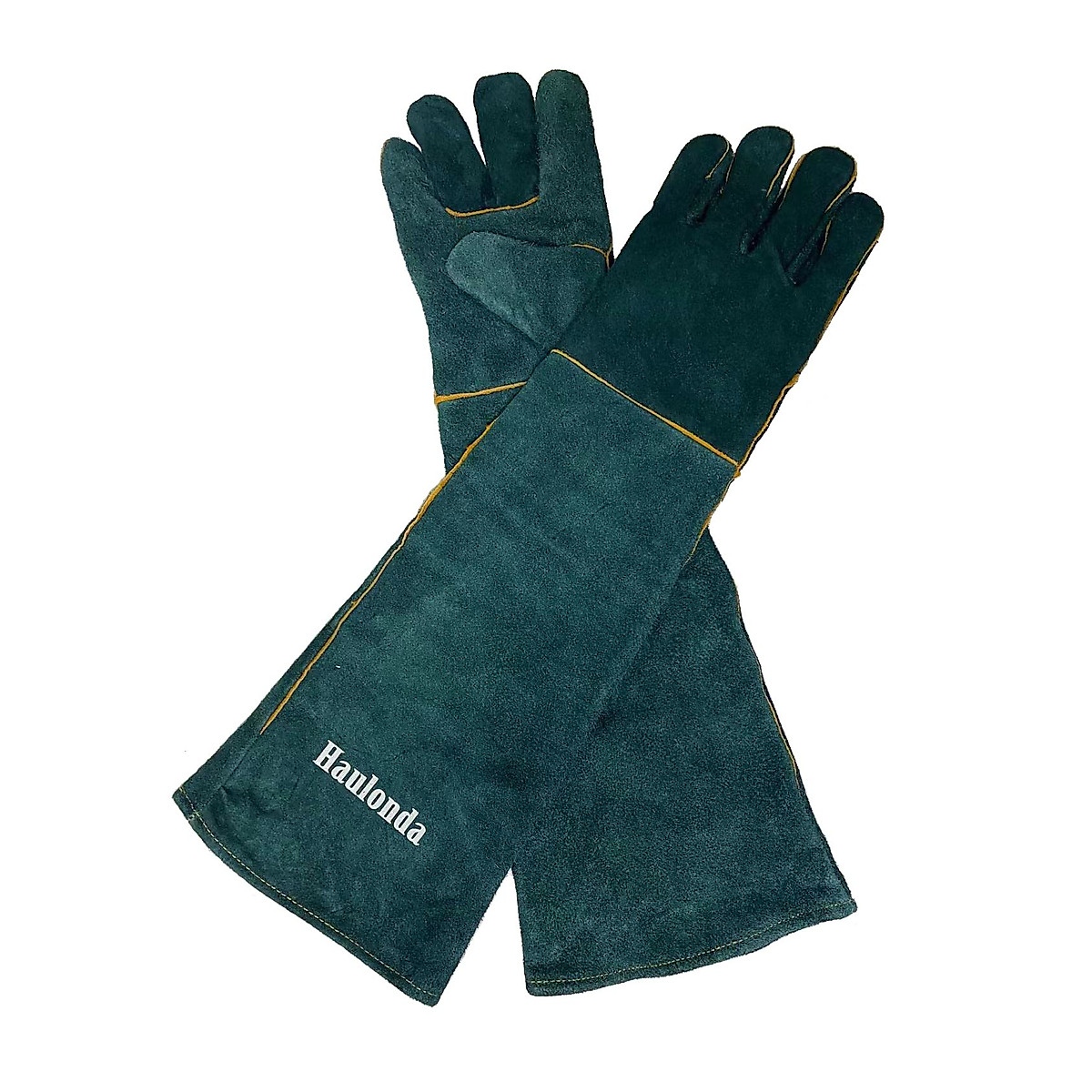 23.7 inch Animal Handling Gloves Bite Proof,Multipurpose Pet Glove for Grabbing Reptile, Grooming, Trips to Vet. Puncture & Scratch Resistant, Bite Proof for Cat Dog Bird Falcon Livestock Snake Large