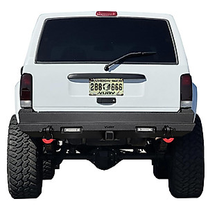 Vijay Rear Bumper Compatible with 1984-2001 Cherokee XJ