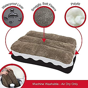 SportPet Designs Waterproof Pet Bed - Fits SportPet Plastic Dog Kennel, 28 inches