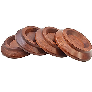 Piano Caster Cups Upright Piano Caster Cups Wood coasters Cups