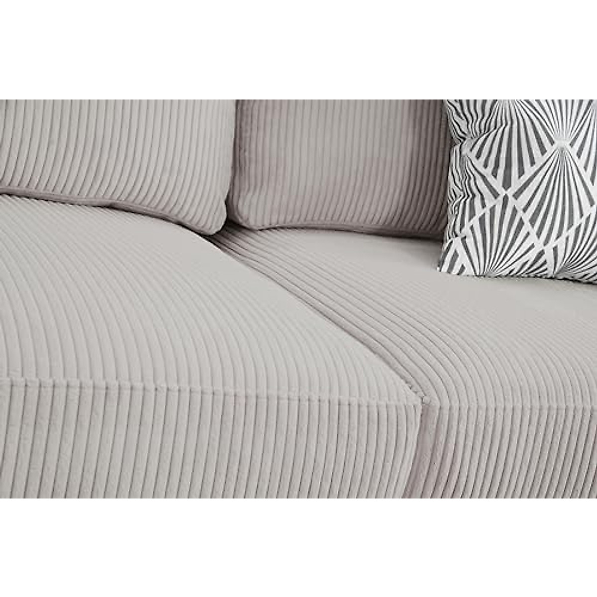 Legend Vansen 9PCS Corduroy Flexible Combination Sectional Sofa Couch