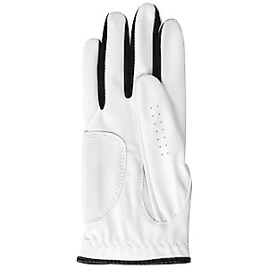 FootJoy Junior Golf Glove, White Medium/Large, Worn on Right Hand