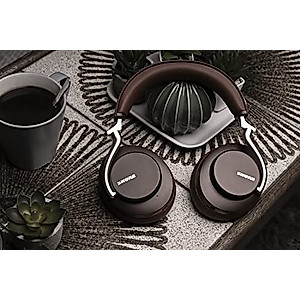 Shure AONIC 50 Wireless Noise Cancelling Headphones, Premium Studio-Quality Sound, Bluetooth 5 Wireless Technology, Comfort Fit Over Ear, 20 Hours Battery Life, Fingertip Controls - Brown