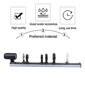 Science Classroom Optics Kit 9pcs Labs Complete optical bench kit Basic Optical Bench Optical Instrument Optical Bench Set