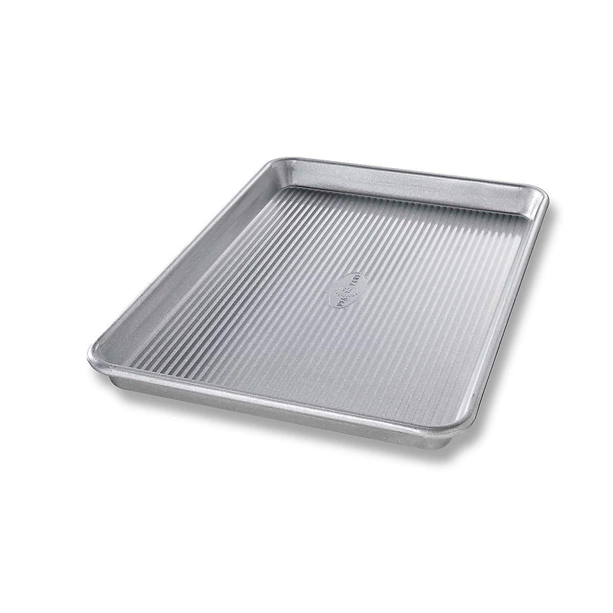 USA Pan Bakeware Quarter Sheet Pan, Warp Resistant Nonstick Baking Pan, Made in the USA from Aluminized Steel