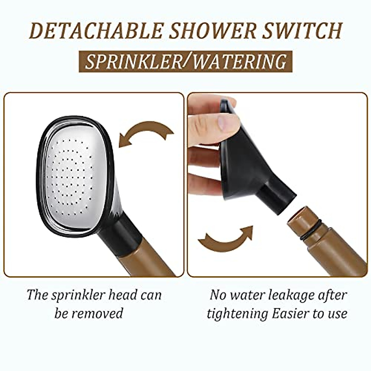 1 Gallon Watering Can for Indoor Plants, Garden Watering Cans Outdoor Plant House Flower, Gallon Watering Can Large Long Spout with Sprinkler Head