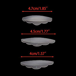 12pcs Silicone Eyelash Perming Curler, Lash Lift Rods Makeup Beauty Tool,Makeup Utensil Reusable Lash Lifting Shield Pads Supplies