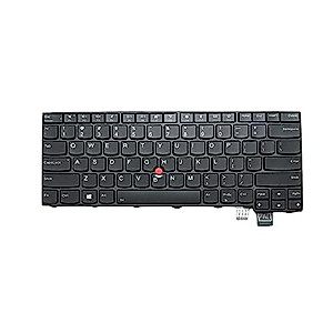 LXDDP Laptop Replacement US Layout Backlit Keyboard for Lenovo ThinkPad T460s T470s (Not Fit T460 T460p T470 T470p) 00PA452 00PA482 SN20H42364, Black