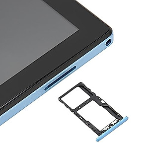 SHYEKYO 10.1 Inch HD Tablet, Dual SIM Dual Standby 8GB 128GB Tablet Tab M10 Octa Core for Work (Blue)
