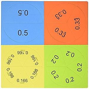 Didax Educational Resources Magnetic Decimal Tiles