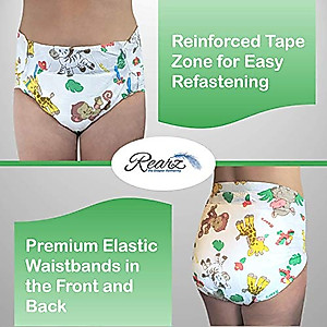 Rearz - Safari - Adult Diaper (12 Pack) (X-Large)
