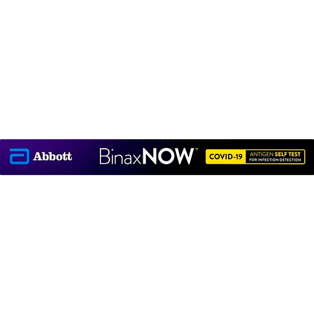 BinaxNOW COVID-19 Antigen Self Test, 1 Pack, 2 Tests Total, COVID Test With 15-Minute Results Without Sending to a Lab, Easy to Use at Home
