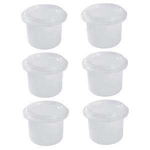 HEMOTON 3sets Ice Cube Trays for Cocktails Ice Cube Maker Tray Large Convenient Ice Cube Molds Freezer Ice Trays Reusable Ice Cube Moulds 6pcs*3