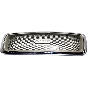 Evan Fischer Grille Assembly Compatible with 2004-2008 Ford F-150 - FO1200427, FO1200502