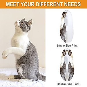 COCYBERCOC Custom Pet Pillow, 24" Personalized Pet Photo DIY Molding 3D Shaped Pillow, Cat Pillow for Distinct Gift, Thanksgiving, Valentine’s Day, Christmas(Double Side 24 inch)