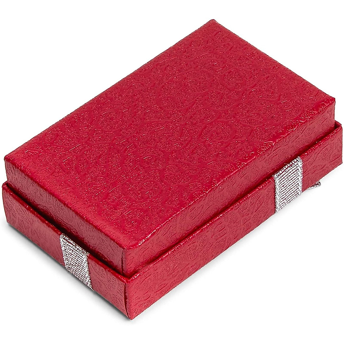 Bright Creations Jewelry Gift Box Set with Lids and Ribbon Bows (6 Colors, 2 x 3 x 1 in, 24 Pack)