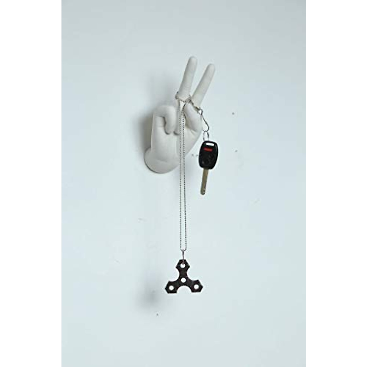 Interior Illusions Peace Sign Hand Wall Hook