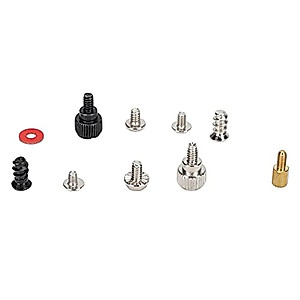 PC Screws Assortment, Cleaning Brush 362Pcs Various Sizes Computer Screw Washer for Maintenance for CPU Disk for Motherboard