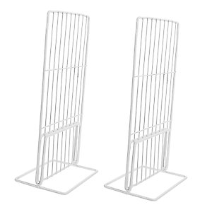 ABOOFAN Refrigerator Partition Metal Shelf Separators Replaceable Fridge Separator Wardrobe Clothes Separator Iron Mesh Divider for Freezer Refrigerator Divider Refrigerator Separators