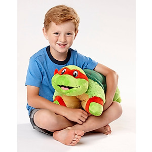 Pillow Pets Nickelodeon TMNT Teenage Mutant Ninja Turutles Raphael Suffed Animal