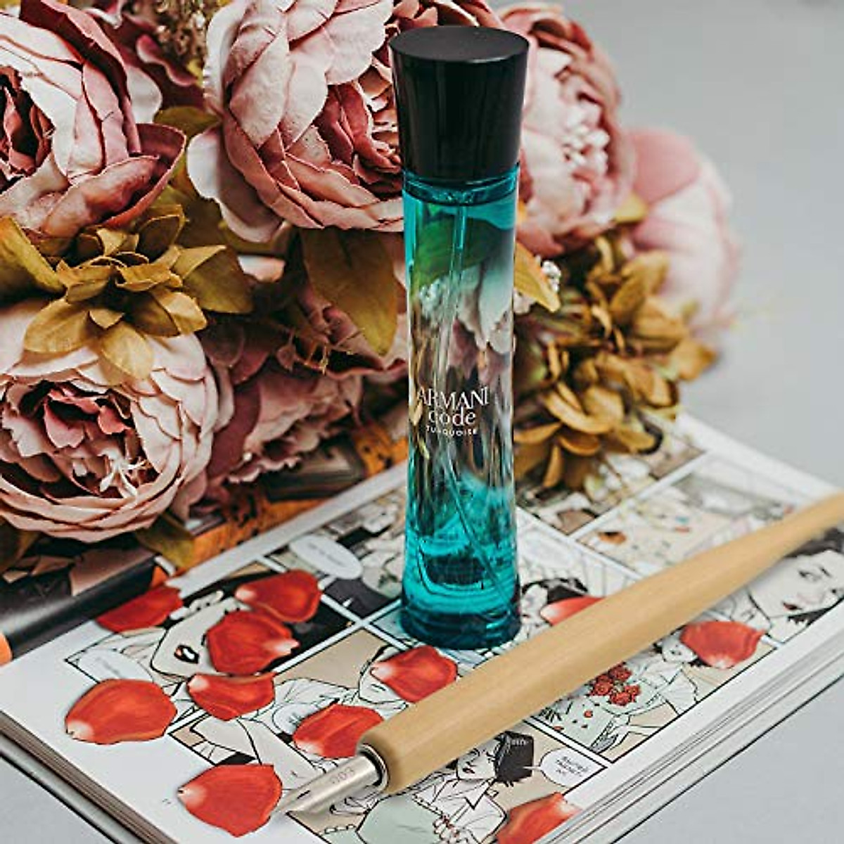 11 Pieces Comic Pen Nib Set, G-Pen Ink Nib Stainless Steel Drawing Comic Pen Nib Calligraphy Nibs with Wooden Comic Pen Nib Holder for Writing, Painting, Signing(White)