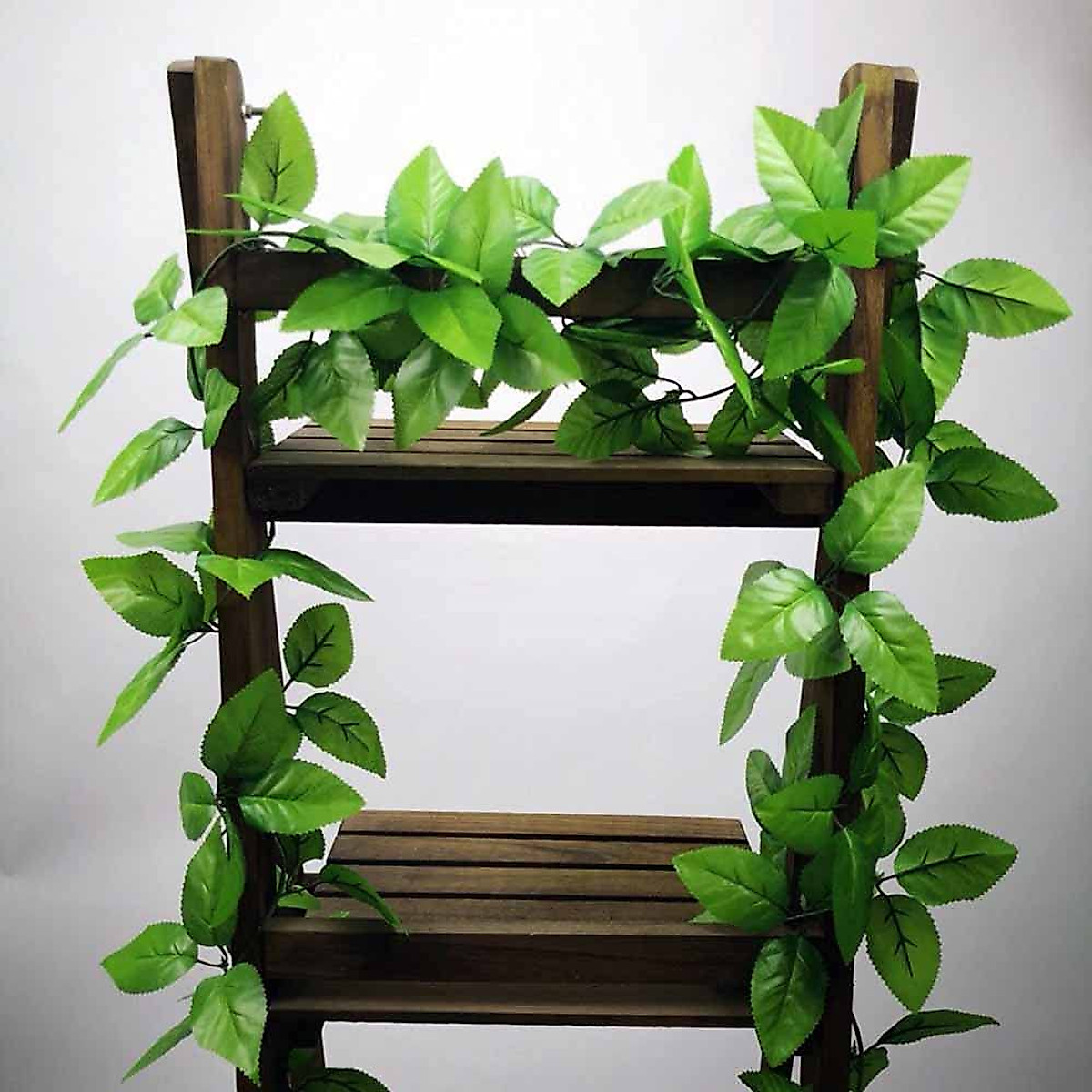 Umefly 3pcs 24 Feet Artificial Hanging Plants Fake Leaves Foliage Flowers Fake Ivy Plant Vine Greenery Garlands for Home Garden Wedding Garland Indoor Outside Decoration