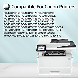 greencycle Compatible for Canon E40/E30/E31/E16/E20 1491A002AA Toner Cartridge Replacement Used in PC-140 PC-160 PC-420 PC-735 PC-795 PC-920 PC-980 ImageClass FC100 120 228 530 (Black, 1-Pack)