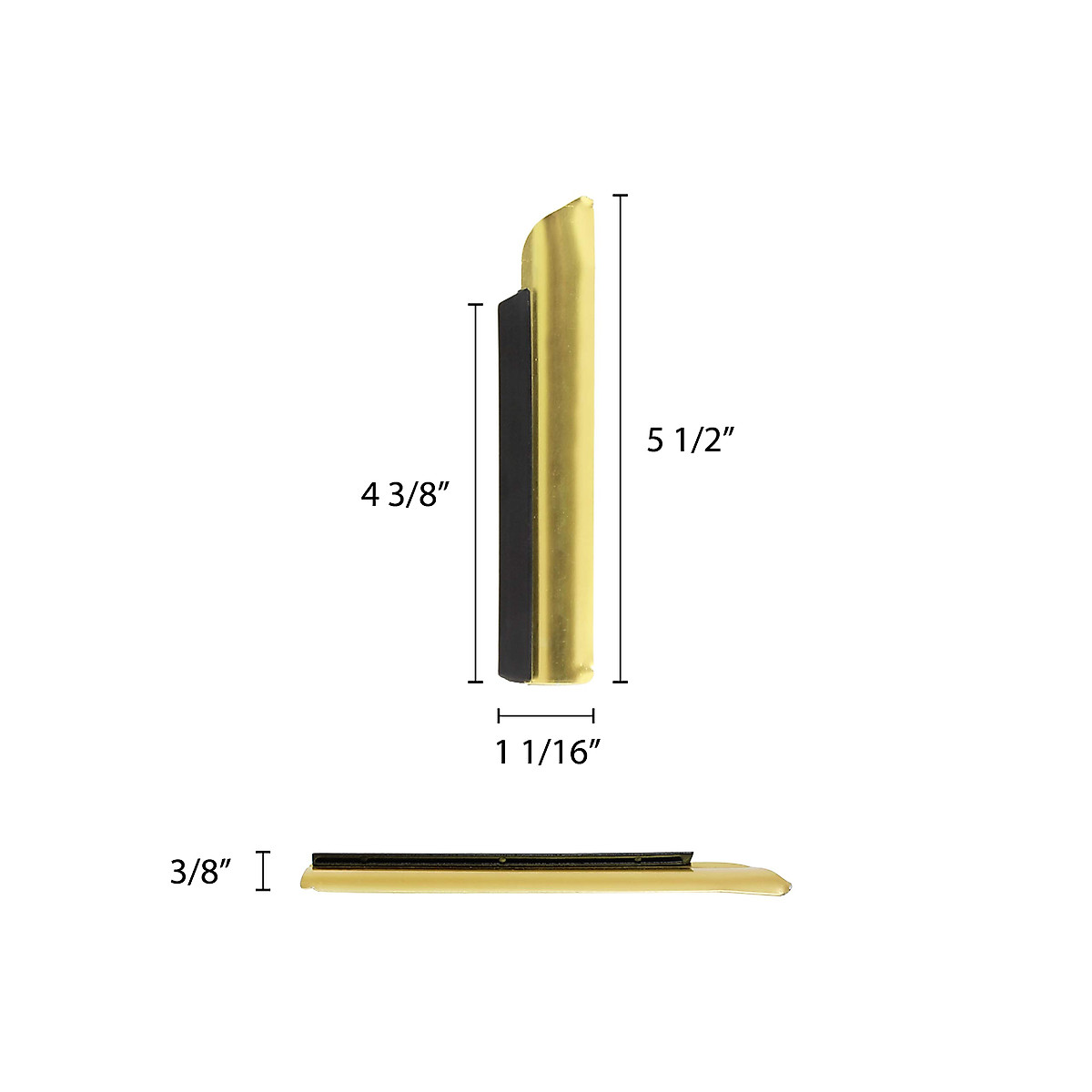 Thunder Group Crumb Sweeper, 5-1/2-Inch, Gold Aluminum