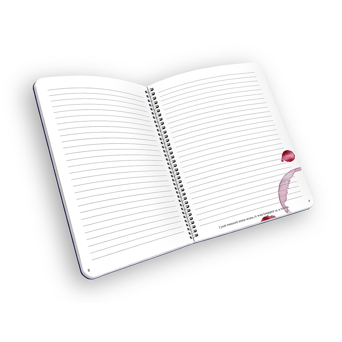 Bad Advice from Wine - Funny Notebook with Wine Quotes - You Should Post That Selfie on ALL Your Social Media!