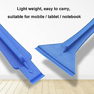 Hovico 12Pcs Phone Screen Opening Pry Plastic Tool Repair Kit,Spudger Pry Blade Opening Tool Repair Kit for Electronics Tool(Multicolor)