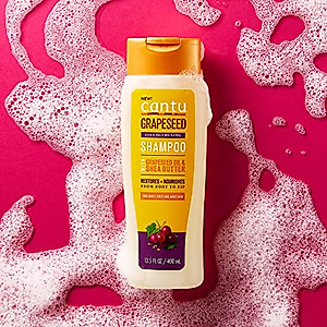 Cantu Grapeseed Hydrating Sulfate Free Shampoo, 13.5 fl oz