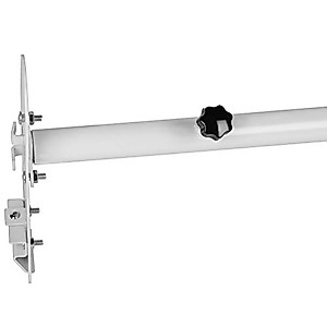 STAYTOP 2 Bars Van Racks Adjustable Van Roof Ladder Rack Carrier 2 Cross Bars 78.8in Steel Utility Ladder Truck Pickup Rack for Chevy Express 2500 for GMC Savana with Rain Gutters