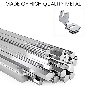 VANICE Gathering Shirring Foot Sewing Machine Presser Pressure Feet Foot Fits All Low Shank Singer, Brother, Janome, Babylock, Euro-Pro, Kenmore, White, Juki, New Home, Simplicity, Elna and More