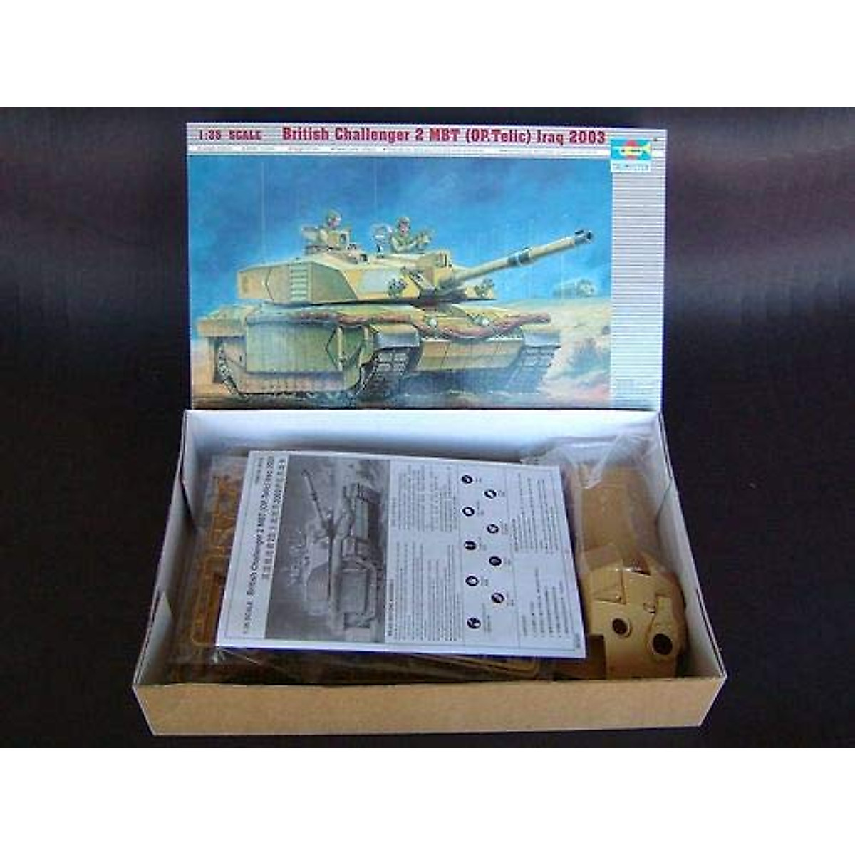 Trumpeter Operation Telic Basra Iraqi 2003 British Challenger II Main Battle Tank (1:35 Scale)