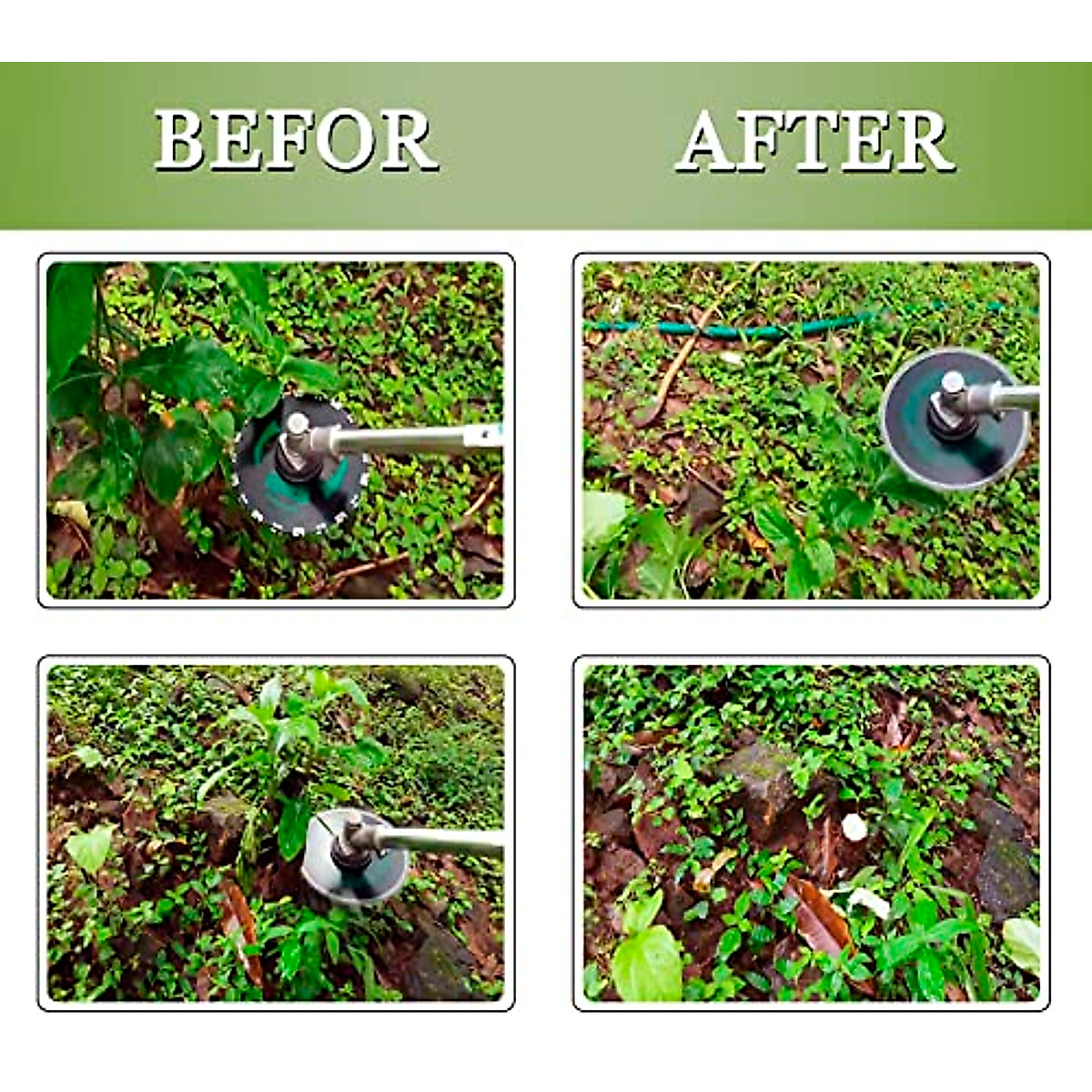 9 × 20T Chainsaw Tooth Brush Blade -2 Pcs Chainsaw Weed Eater Saw Blades with 3 Round Files and 4 Washers for Weed Eater Brush Cutter,Bursh Cutter,String Trimmer,Forester Brush Blade,Weed Wacker